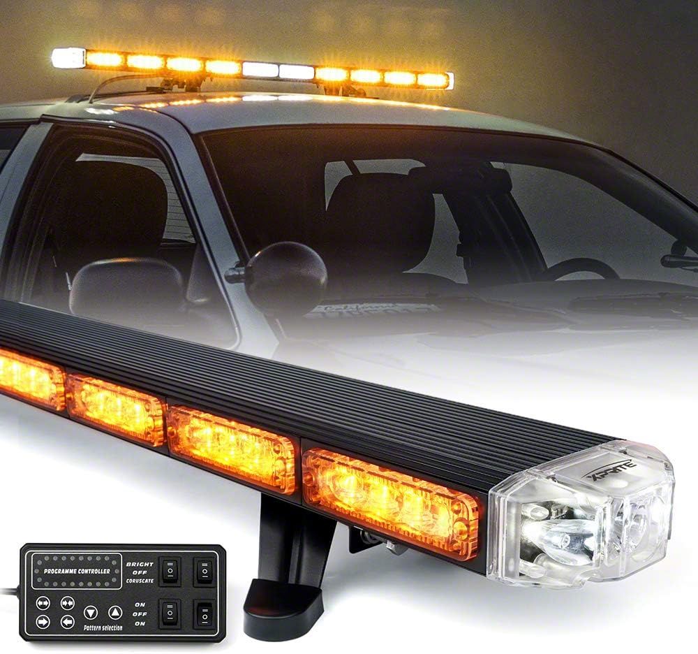Tacoma Sparrow X Series 48-Inch Amber Directional LED Strobe Light Bar ...