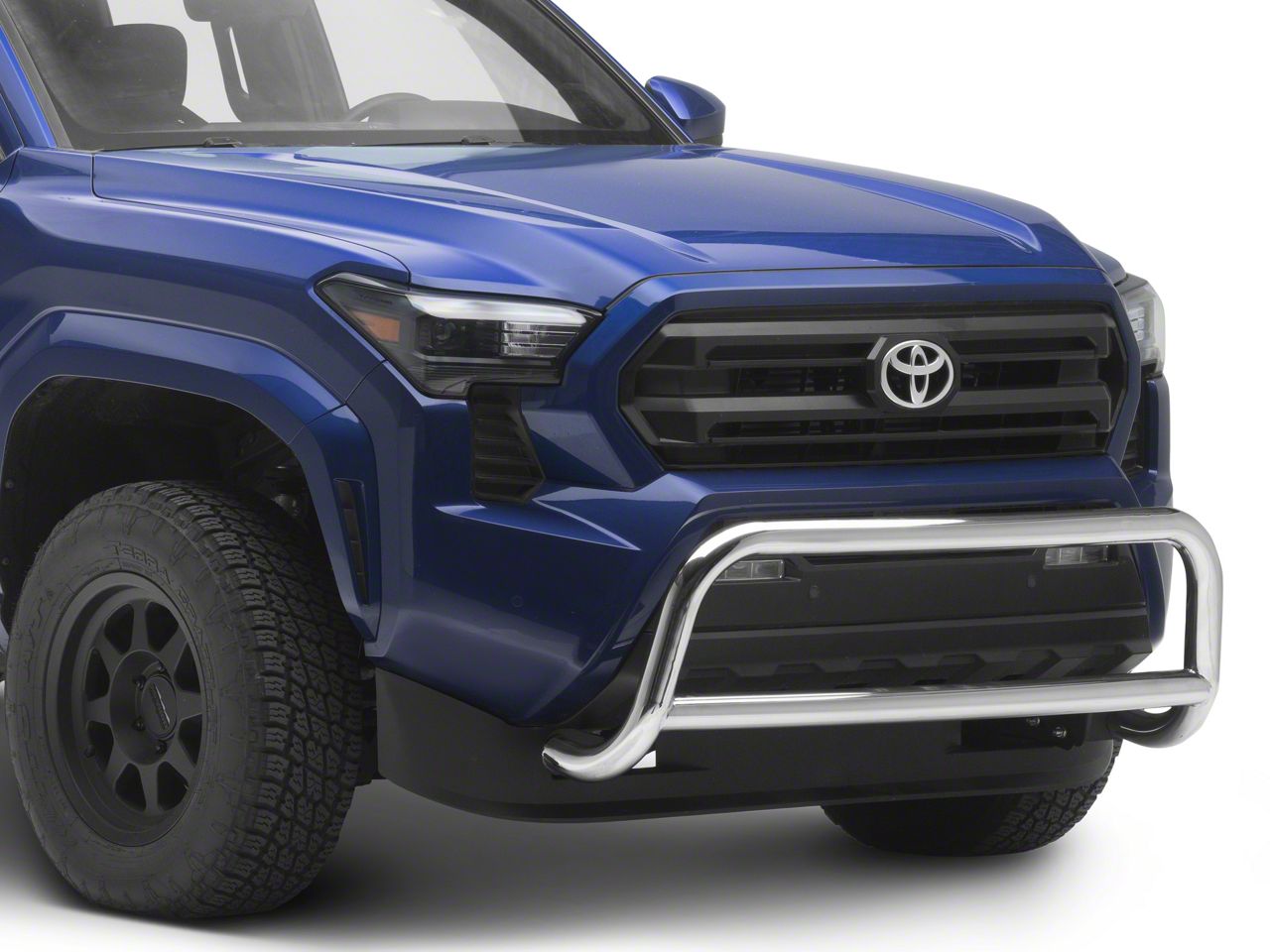 Tacoma Super Wide Bull Bar; Stainless Steel (24-26 Tacoma) - Free Shipping