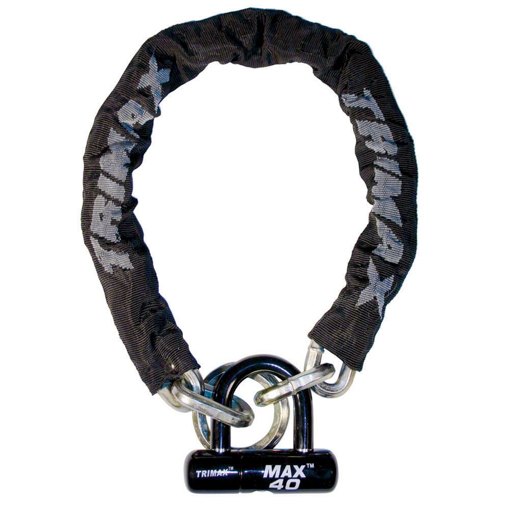 Tacoma THEX Super Chain with 12mm Links and MAX40 Disc U-Lock; 5-Foot ...