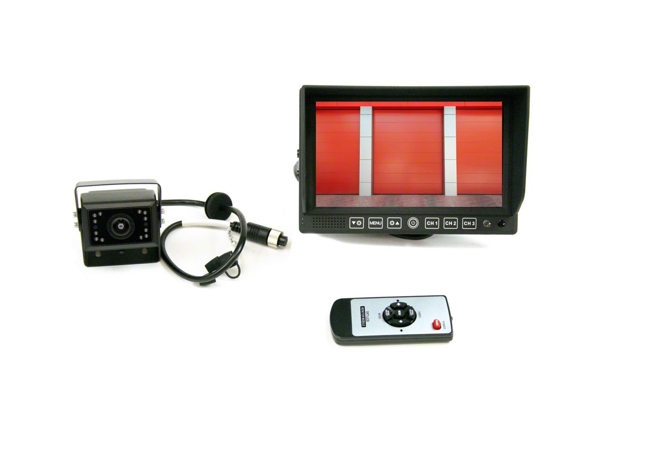 Tacoma Transparent Trailer HD Monitor Dual Camera Rear Vision System ...