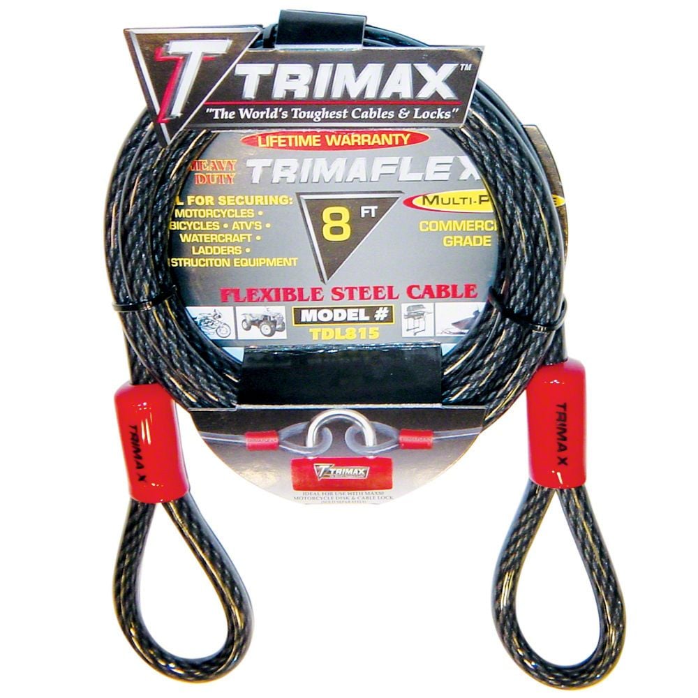 Tacoma TRIMAFLEX Dual Loop Multi-Use Cable; 8-Foot x 15mm - Free Shipping