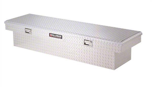Tacoma Truck Bed Rail-To-Rail Tool Box; Challenger Single Lid Crossover ...