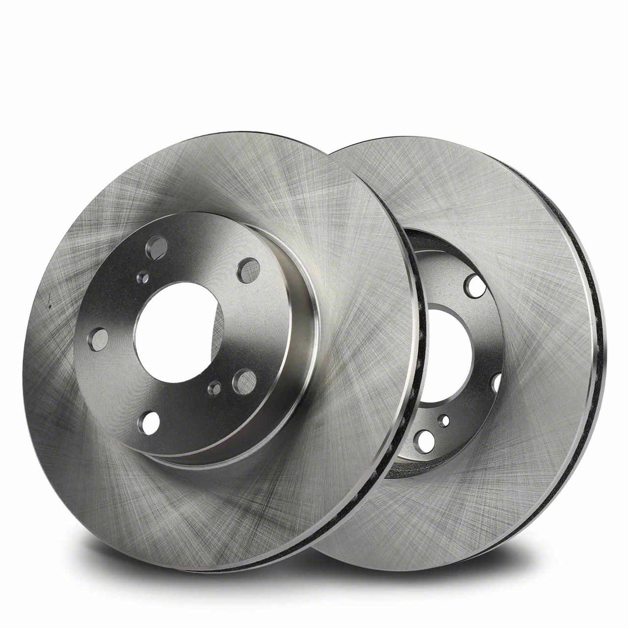 Tacoma Vented 5-Lug Rotors; Front Pair (05-15 Tacoma) - Free Shipping