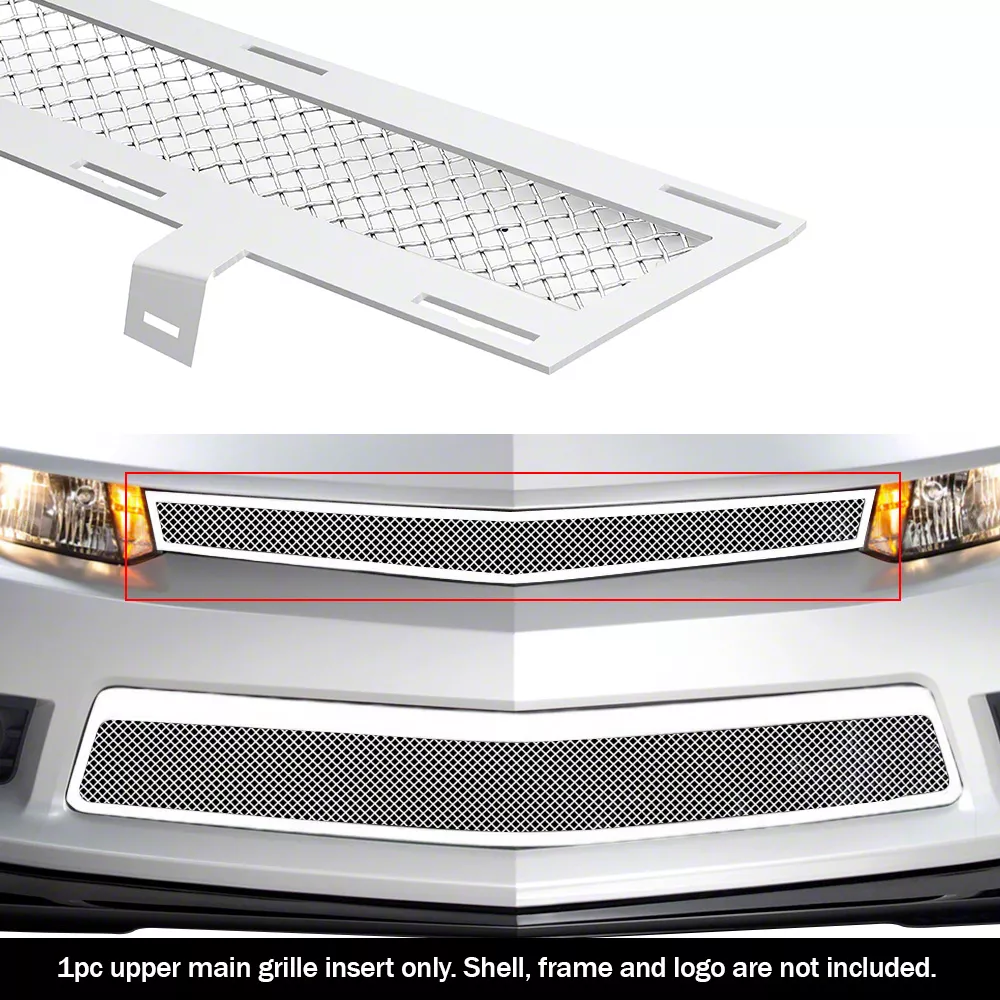 Tacoma Wire Mesh Upper Replacement Grille; Black (16-17 Tacoma w/o ...