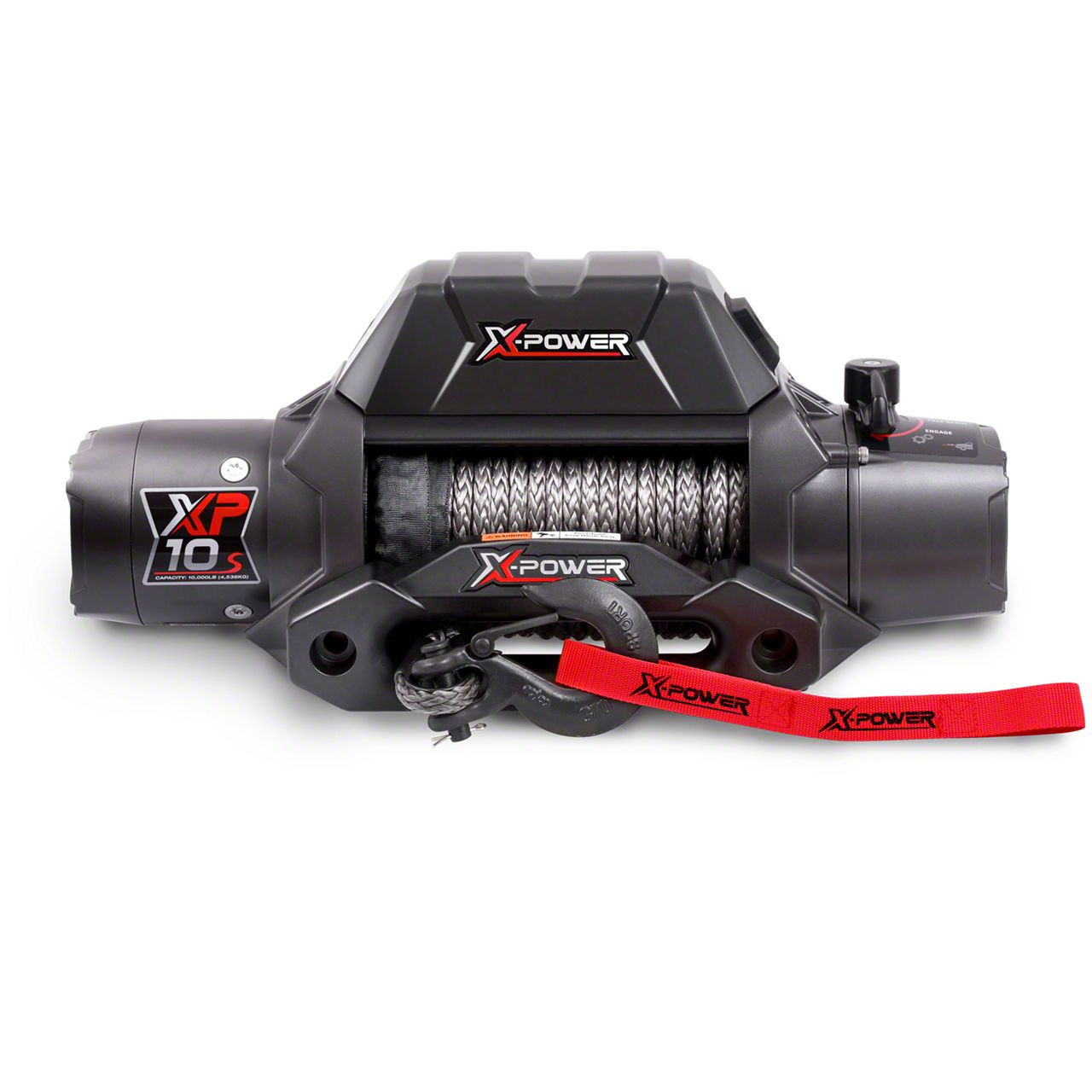 Tacoma XP-10S 10,000 lb. Winch with Synthetic Rope (Universal; Some ...