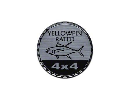 Tacoma Yellowfin Rated Badge (Universal; Some Adaptation May Be ...