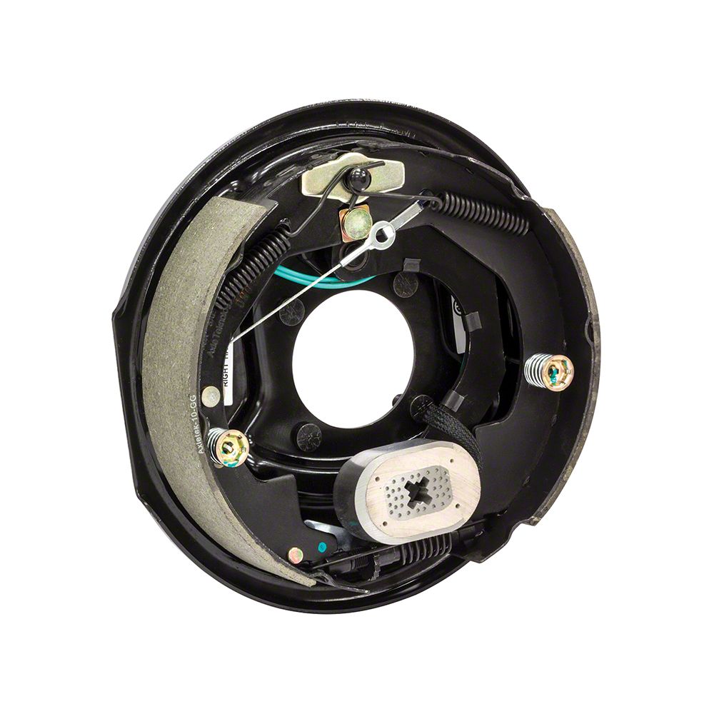 Bronco Trailer Brake Assembly; Passenger Side 10-Inch x 2.25-Inch; Self ...