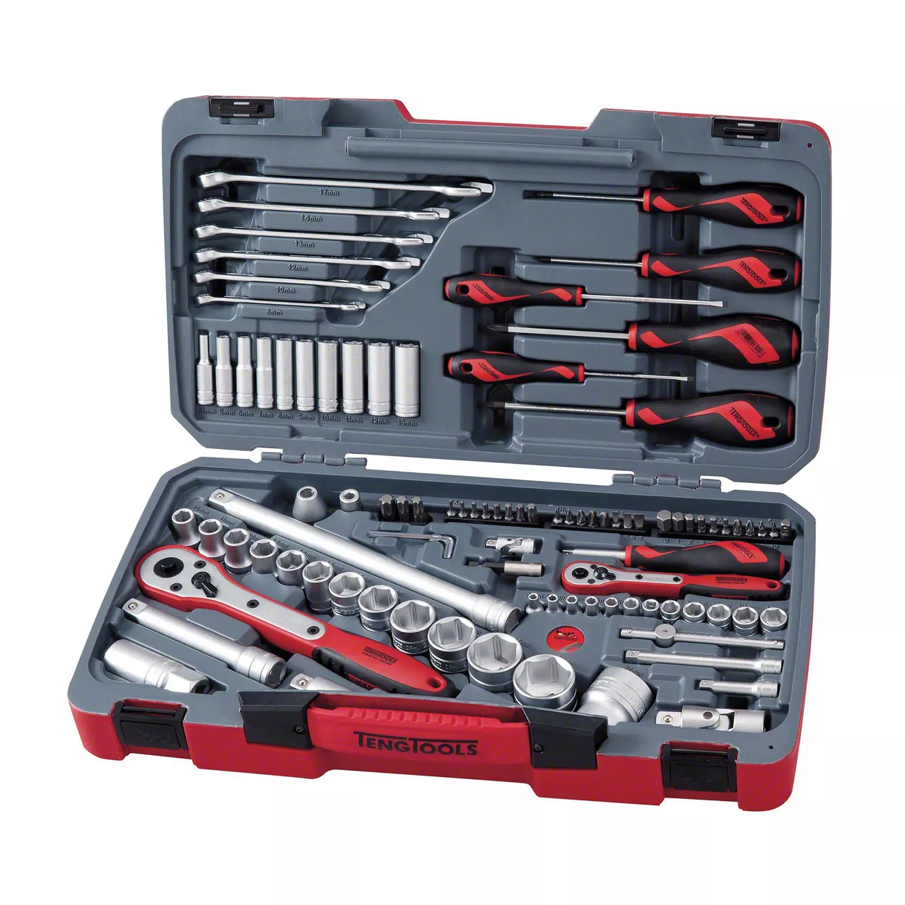 Teng Tools Universal XT 1/4 and 1/2-Inch Drive Metric Regular/Shallow ...