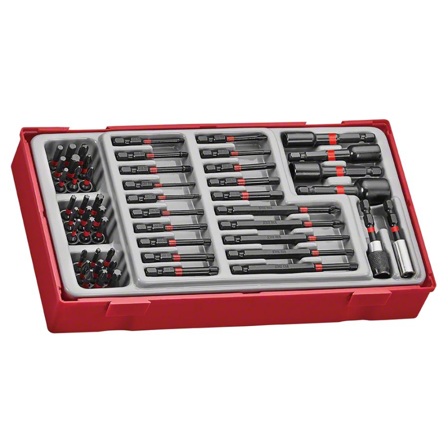 Teng Tools Universal XT Impact Screwdrive Bit Set; 53-Piece TTBS53 ...