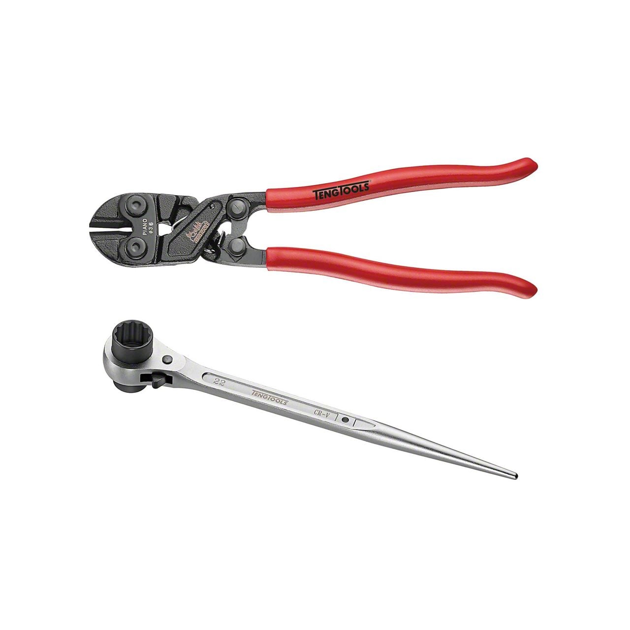 Teng Tools Universal XT Scaffolding Podger Wrench and Bolt Cutter ...