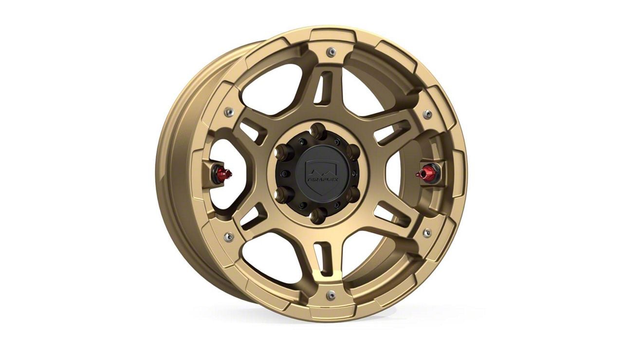 Teraflex Tacoma Nomad Split Spoke Off-Road Bronze 6-Lug Wheel; 17x8.5 ...