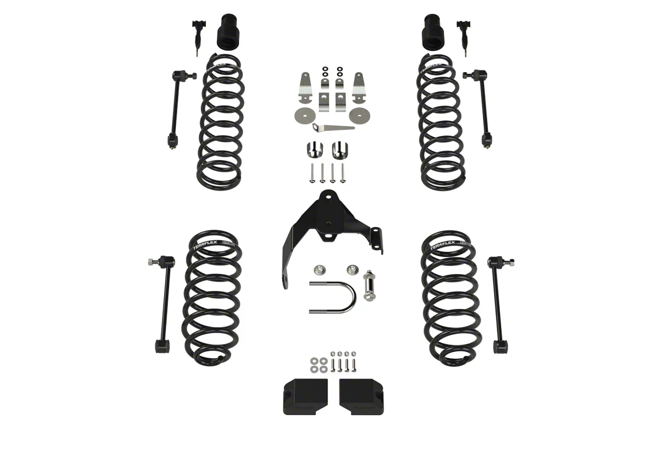 Teraflex Jeep Wrangler 3-Inch Base Suspension Lift Kit with 9550 VSS ...