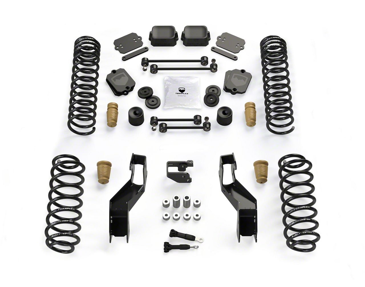 Teraflex Jeep Wrangler 3.50-Inch Sport ST3 Suspension Lift Kit 1613040 ...