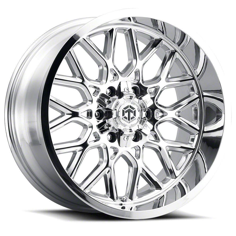 Terra Offroad Bronco TR-10 Glossy Carbon Black 6-Lug Wheel; 20x10 ...