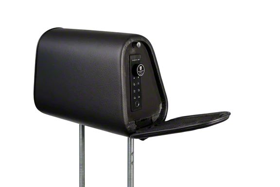 The Headrest Safe Co. Toyota 4-Runner Headrest Safe; Driver Side; Black ...