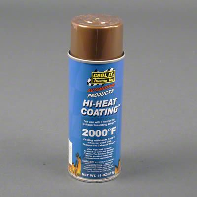 Thermo Tec Tundra Hi Heat Wrap Spray Coating; Cooper; 11 oz. 12003 ...