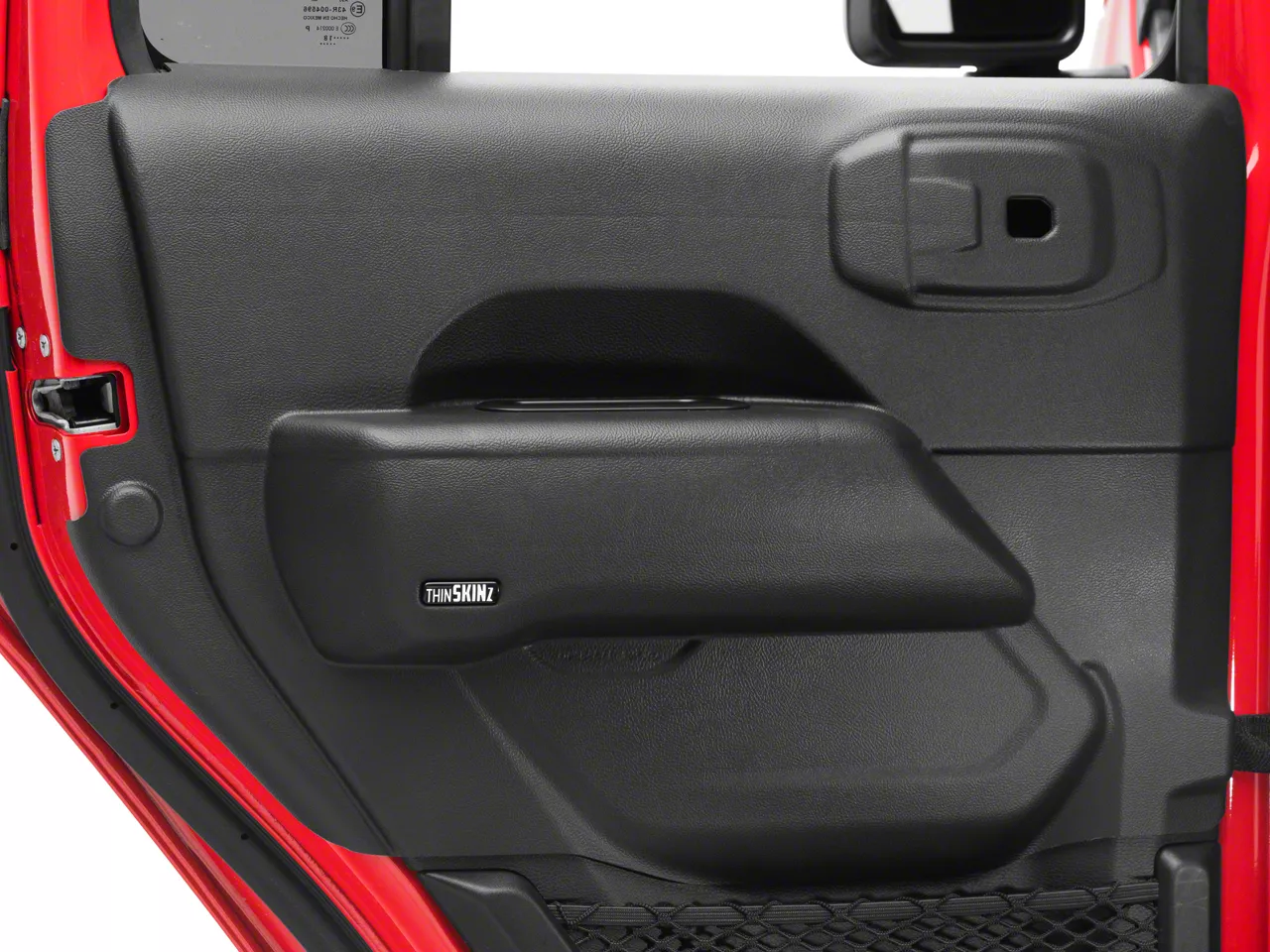ThinSKINz Jeep Gladiator PRO Style Rear Door Protection; Satin Finish ...