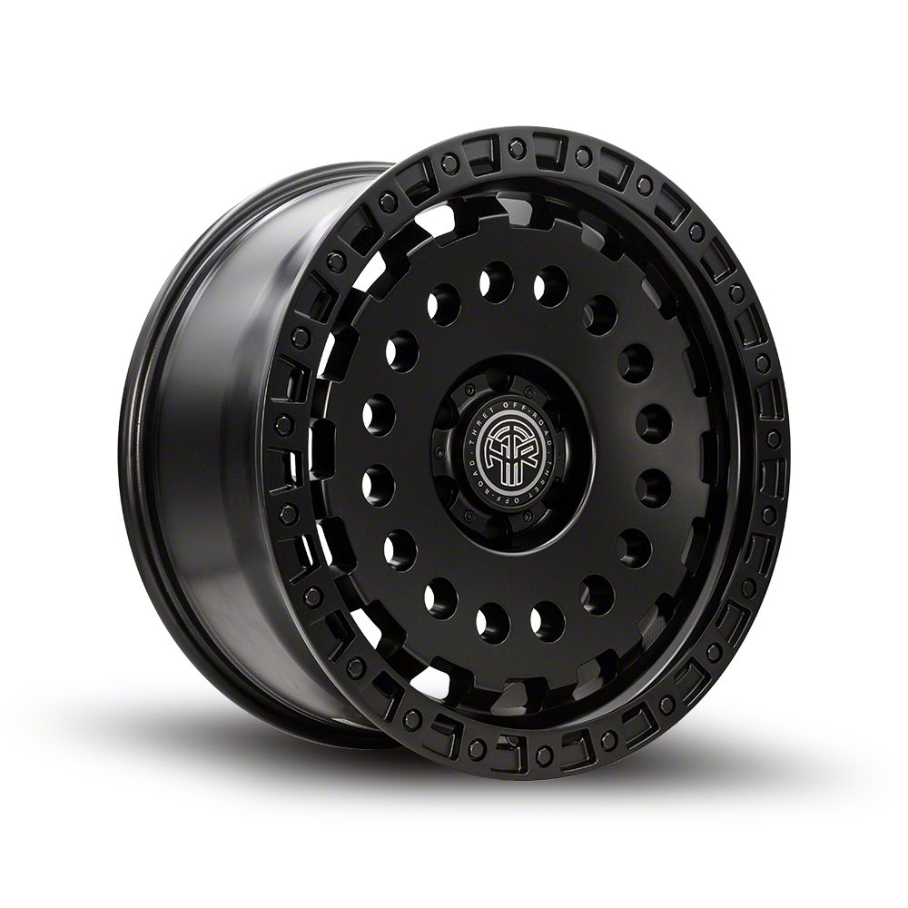 Thret Offroad Bronco Firewall Satin Black 6-Lug Wheel; 17x9; 18mm ...