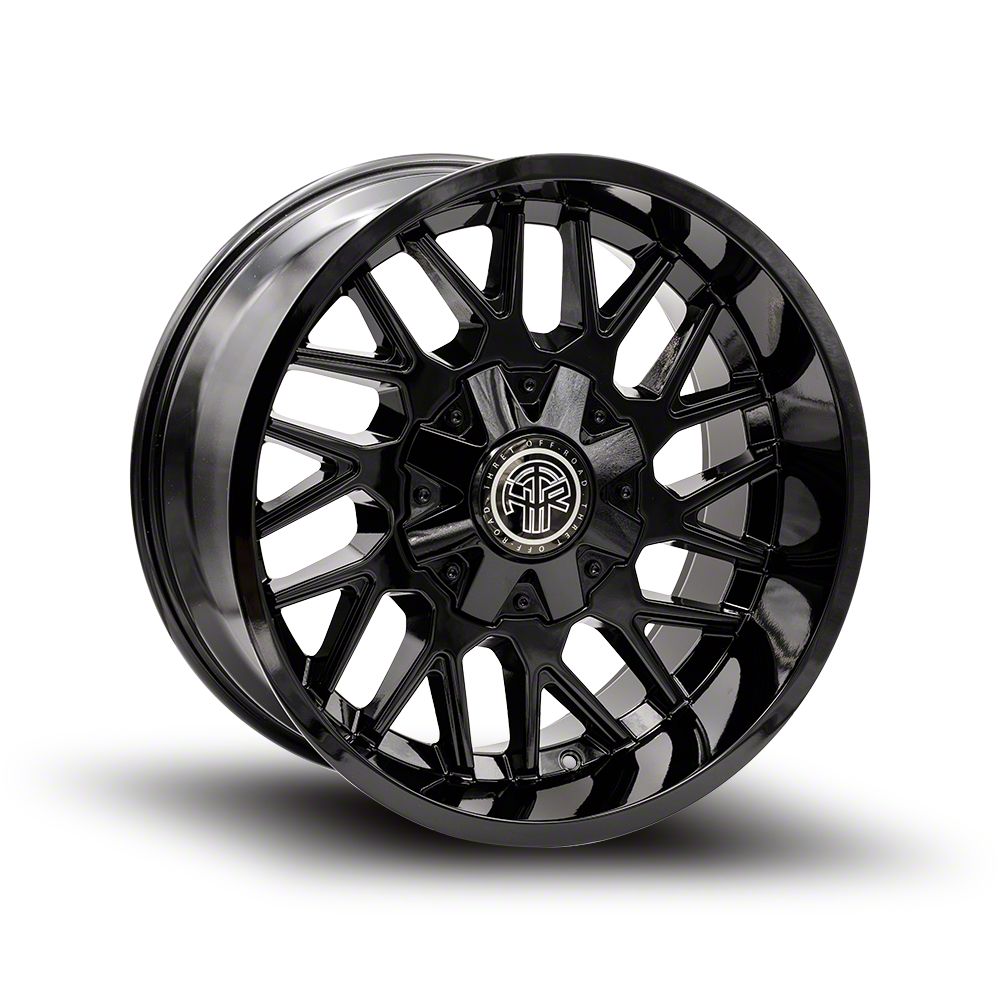 Thret Offroad Jeep Grand Cherokee Revolver Gloss Black Wheel; 20x10 ...