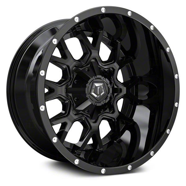 TIS Tacoma 549B Satin Black 6-Lug Wheel; 20x9; 0mm Offset A258391 (05 ...
