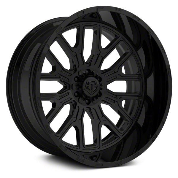 TIS Toyota 4-Runner 560B Gloss Black 6-Lug Wheel; 22x12; -44mm Offset ...