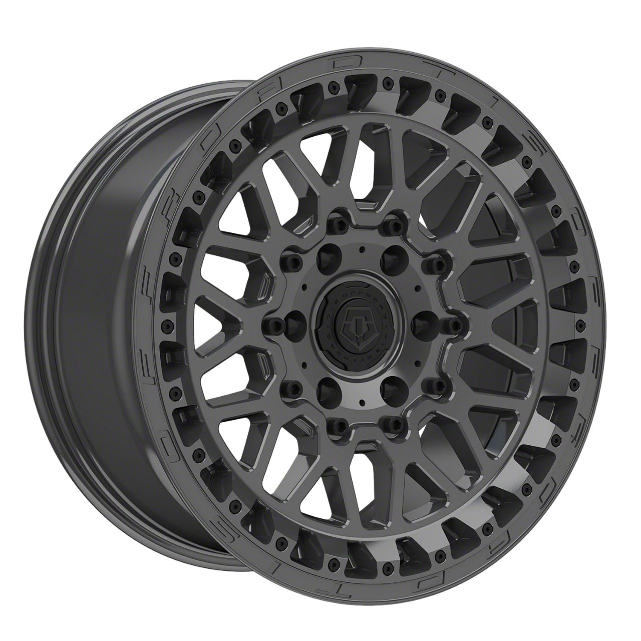 TIS Bronco 555 Satin Anthracite 6-Lug Wheel; 18x9; 20mm Offset A260565 ...