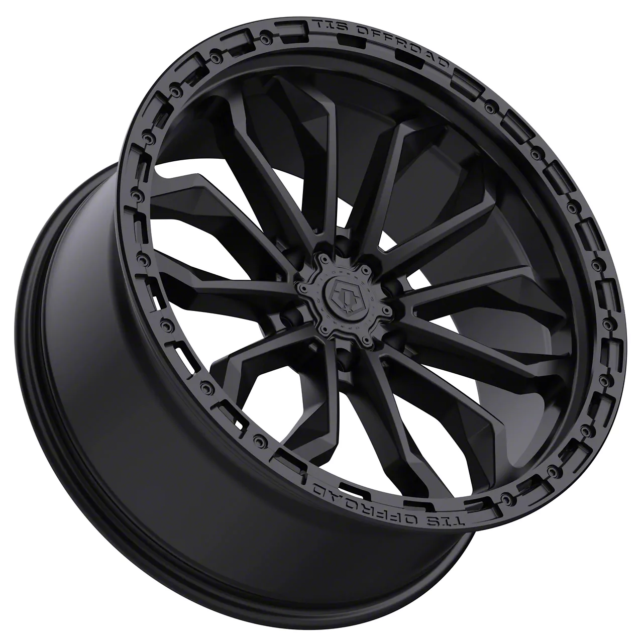TIS Jeep Gladiator 556 Satin Black Wheel; 17x9; -13mm Offset A274331 ...