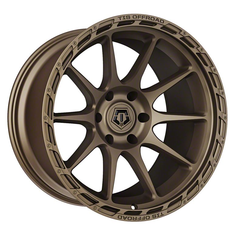 TIS Jeep Gladiator 563 Satin Bronze Wheel; 18x9; 0mm Offset A273399 (20 ...