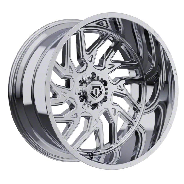 TIS Jeep Wrangler 544 Chrome Wheel; 24x14; -76mm Offset A273546 (18-25 ...