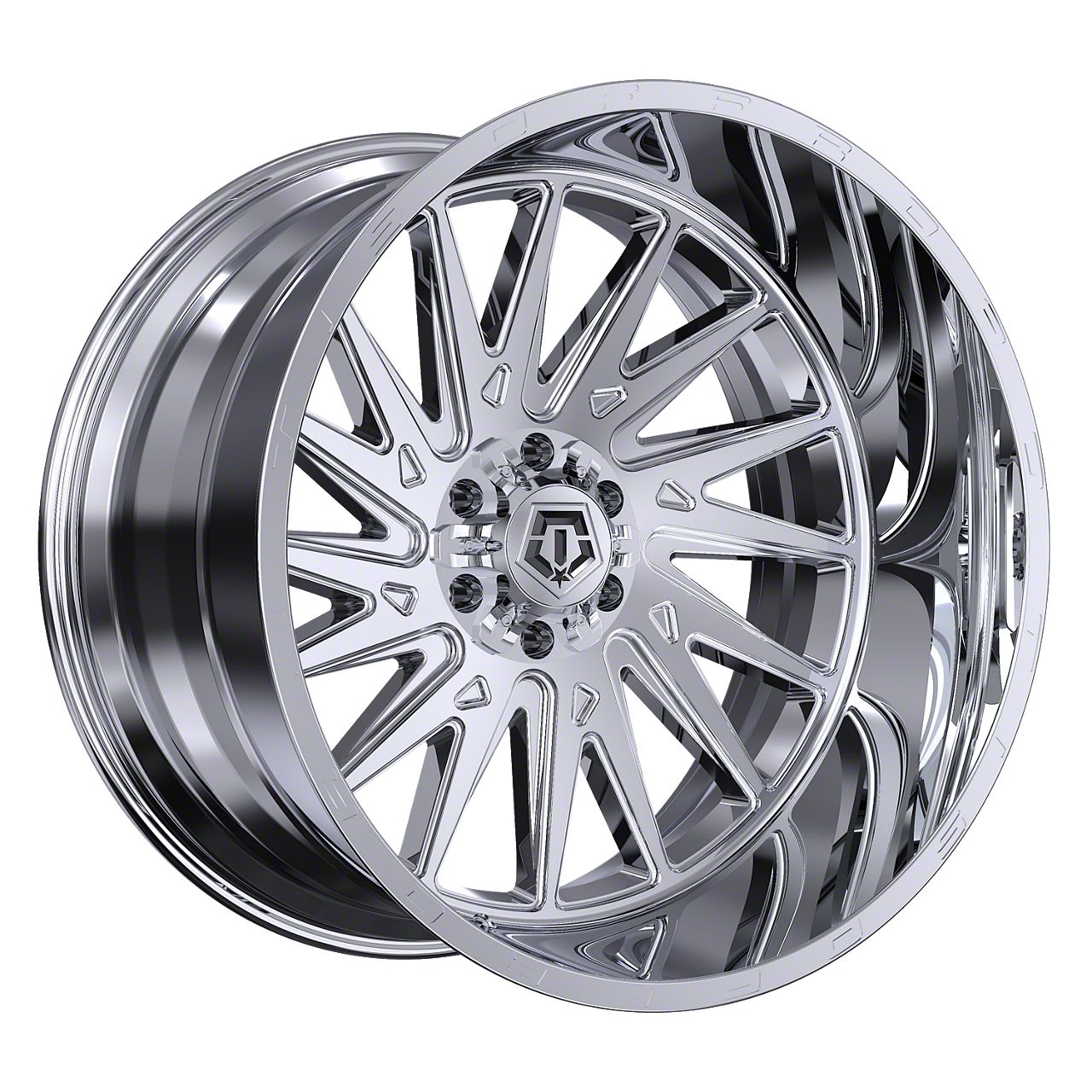 TIS Tacoma 547 Chrome 6-Lug Wheel; 22x12; -44mm Offset A279623 (24-26 ...