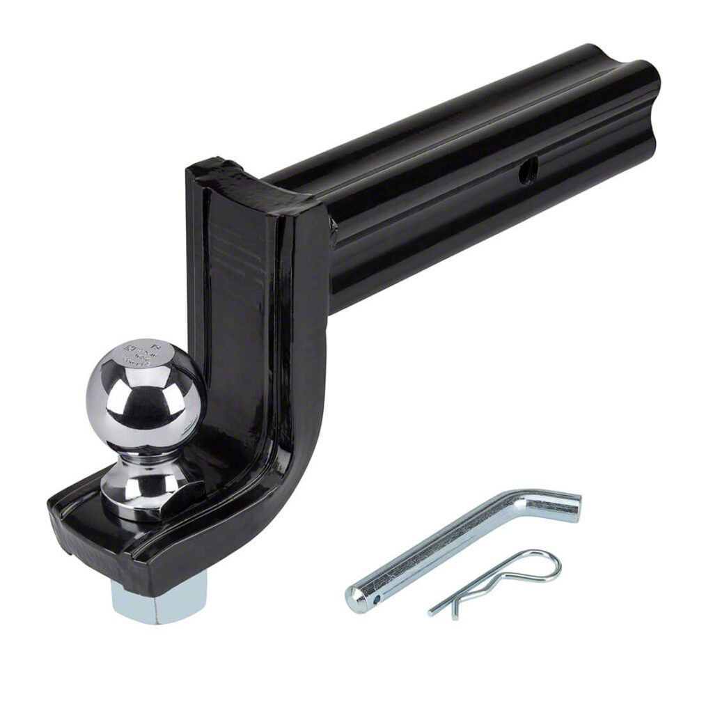 Titan 3-Inch Receiver X-Mount Hitch Class V Ball Mount with 2-Inch Ball ...