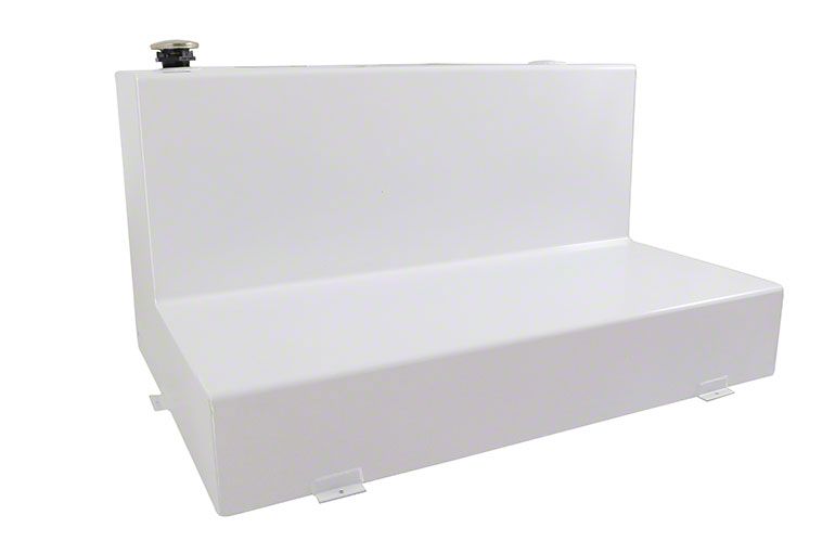Titan 46-Inch Specialty Series L-Shaped Transfer Tank; White (Universal ...