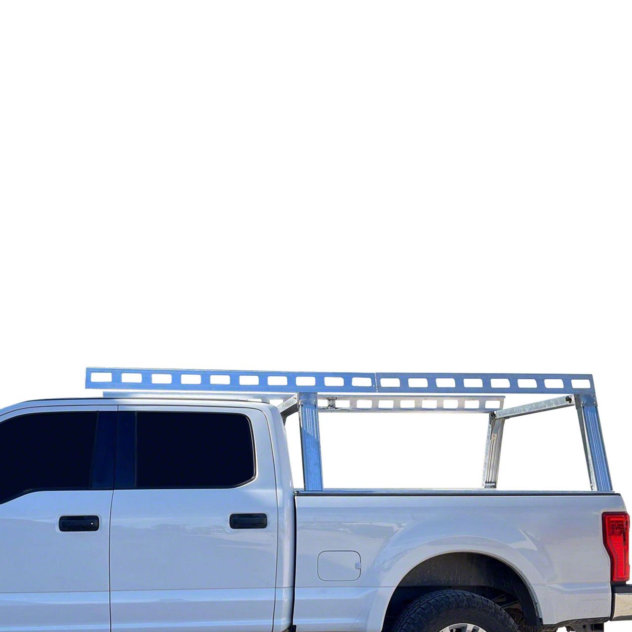 Titan Base K2 Over Cab Rack; Silver (08-24 Titan w/ 8-Foot Bed) - Free ...
