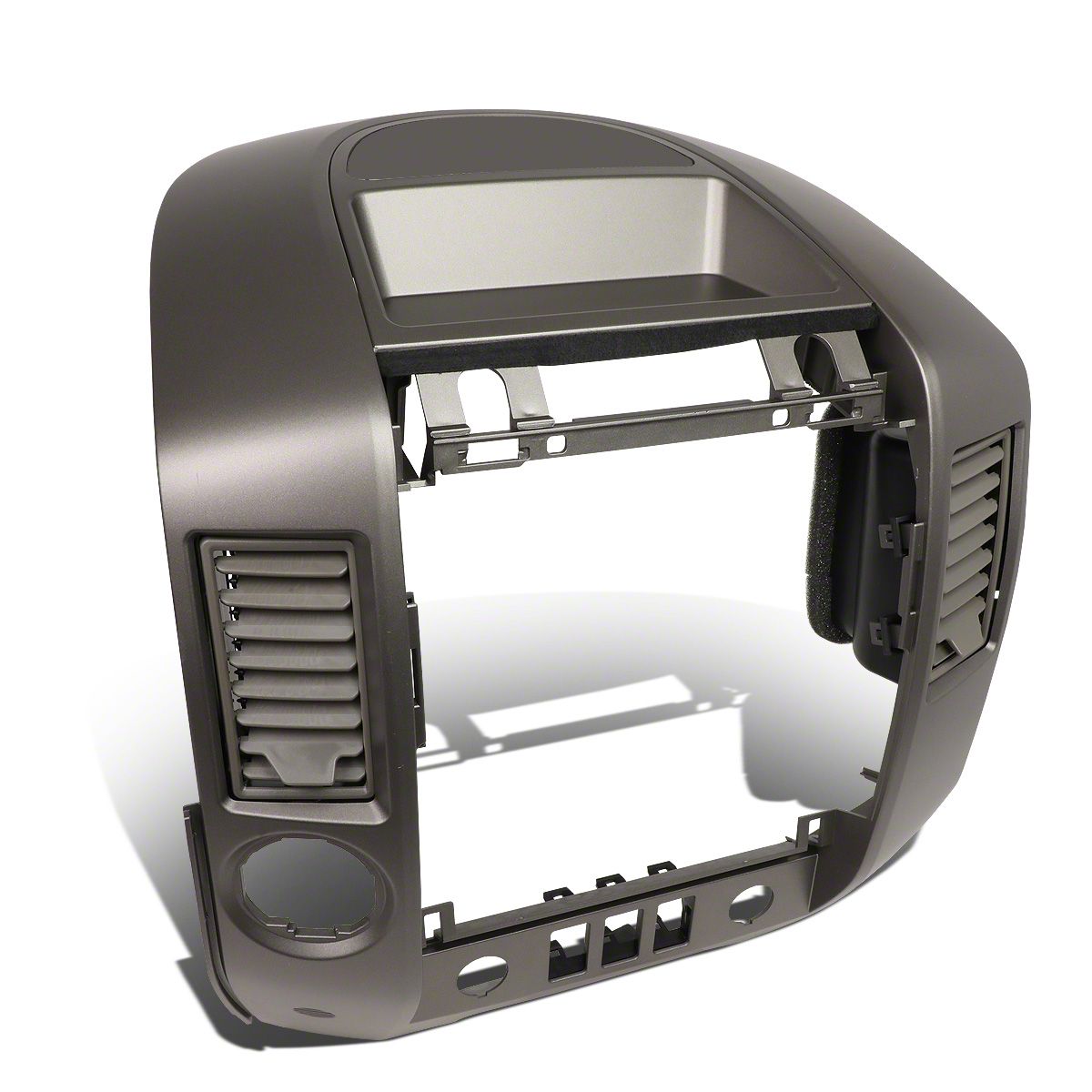 Titan Center Dash Bezel; Gray (04-06 Titan w/o Center Speaker ...