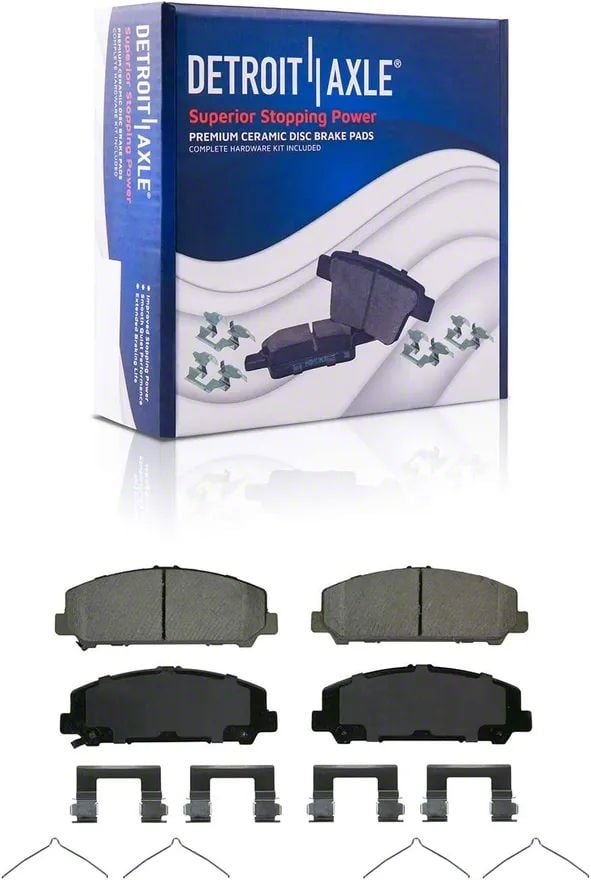 Titan Ceramic Brake Pads; Front Pair (11-24 Titan) - Free Shipping
