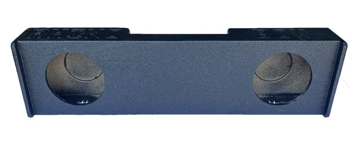 Titan Dual 10-Inch Down Firing Subwoofer Box; Poly Coated (20-24 Titan ...