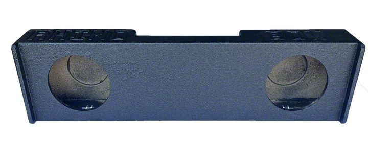 Titan Dual 12-Inch Down Firing Subwoofer Box; Poly Coated (20-24 Titan ...