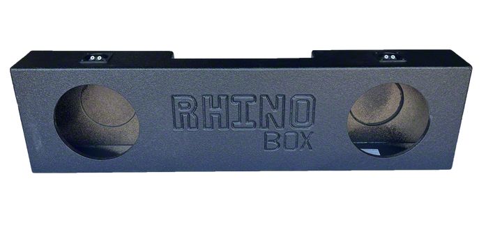 Titan Dual 8-Inch Up Firing Subwoofer Box; Poly Coated (20-24 Titan ...