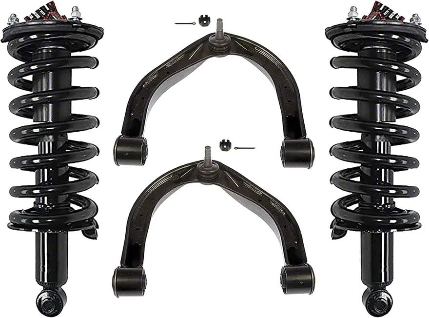 Titan Front Strut and Spring Assemblies with Front Upper Control Arms ...