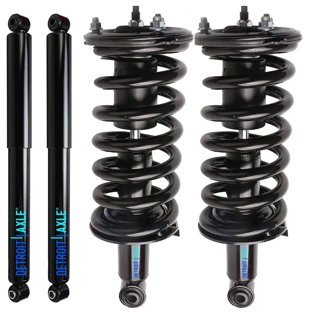 Titan Front Strut and Spring Assemblies with Rear Shocks (04-15 4WD ...
