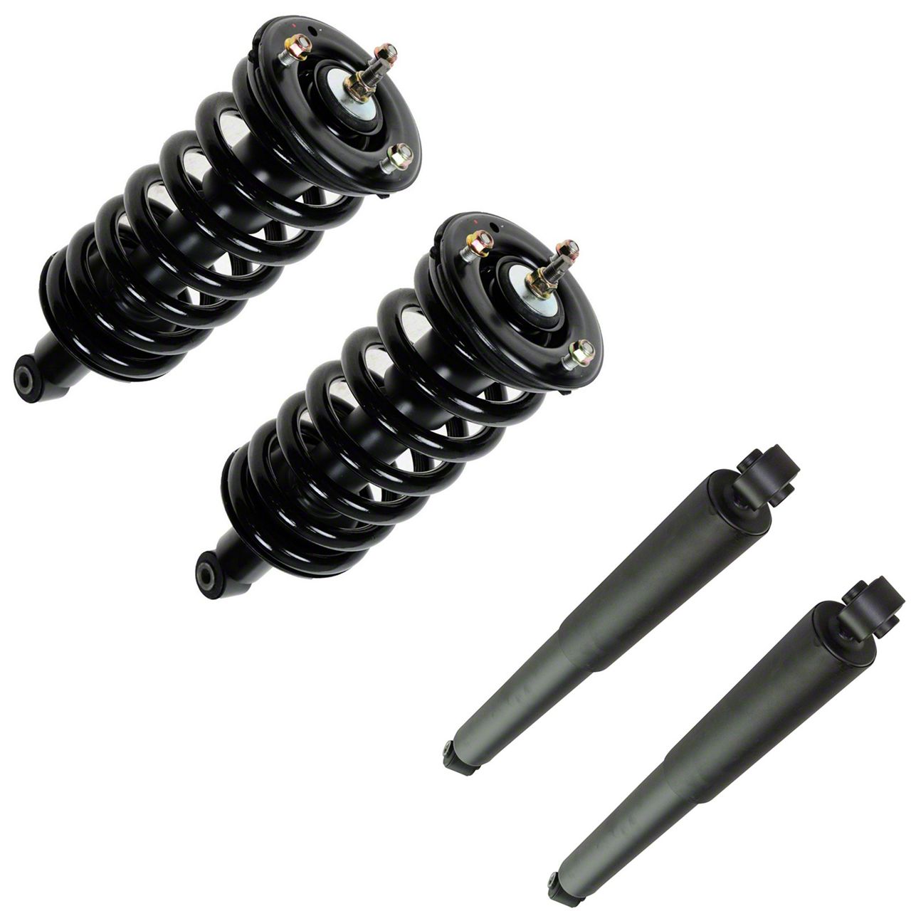 Titan Front Strut and Spring Assemblies with Rear Shocks (04-15 2WD ...