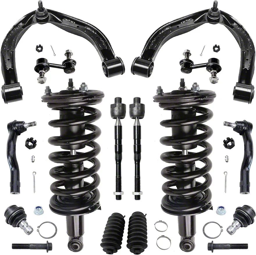 Titan Front Strut and Spring Assemblies with Front Upper Control Arms ...