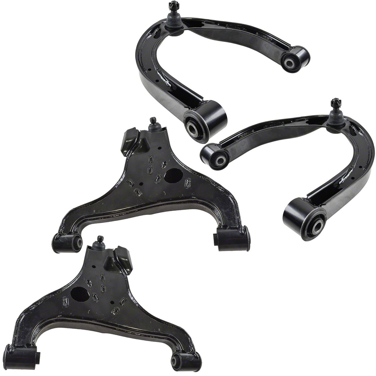 Titan Front Upper and Lower Control Arms with Ball Joints (04-19 Titan ...
