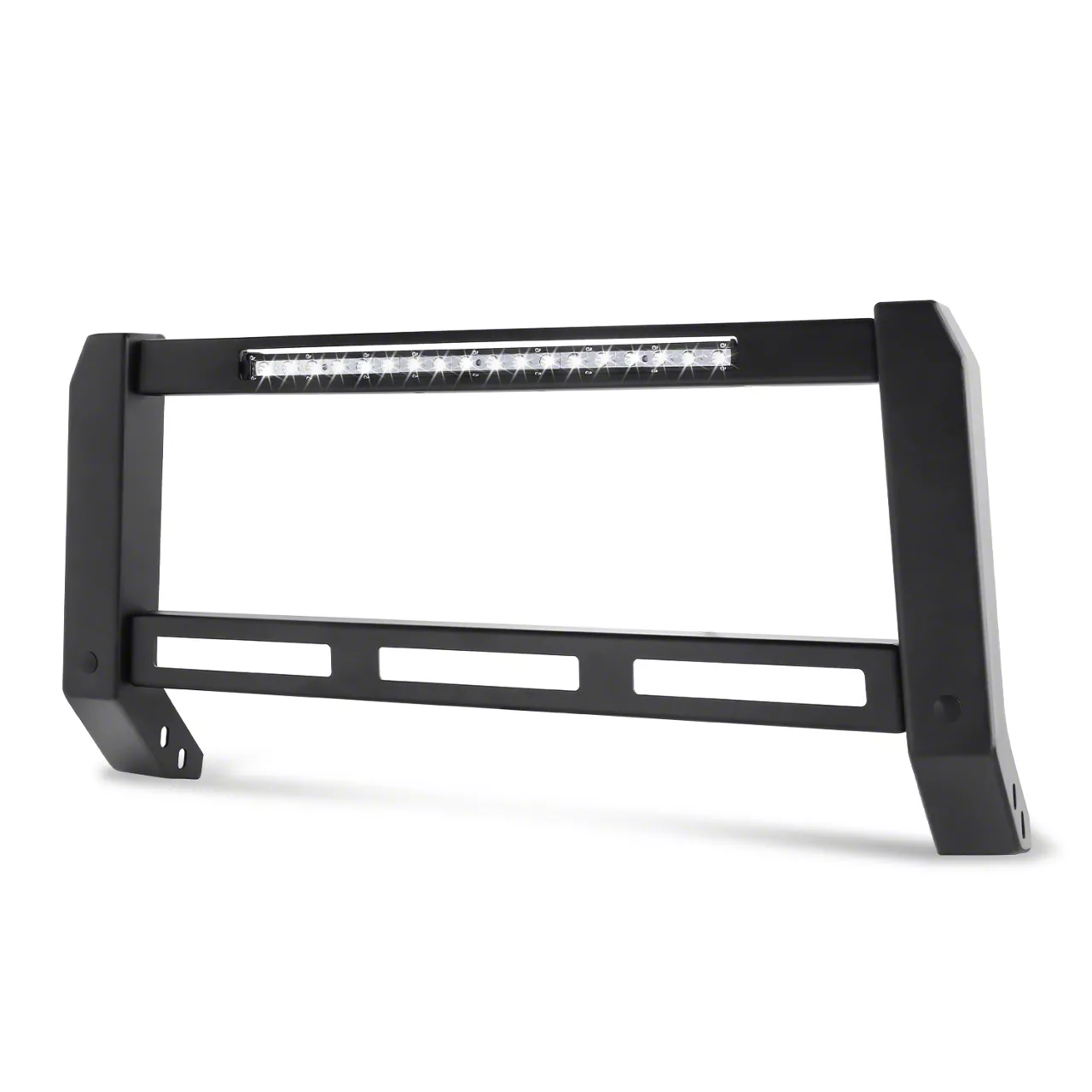 Titan Modular Style Bull Bar with LED Light Bar; Black (04-15 Titan ...
