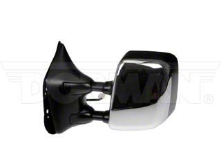 Titan Powered Heated Side Mirror; Driver Side; Black (04-14 Titan w ...