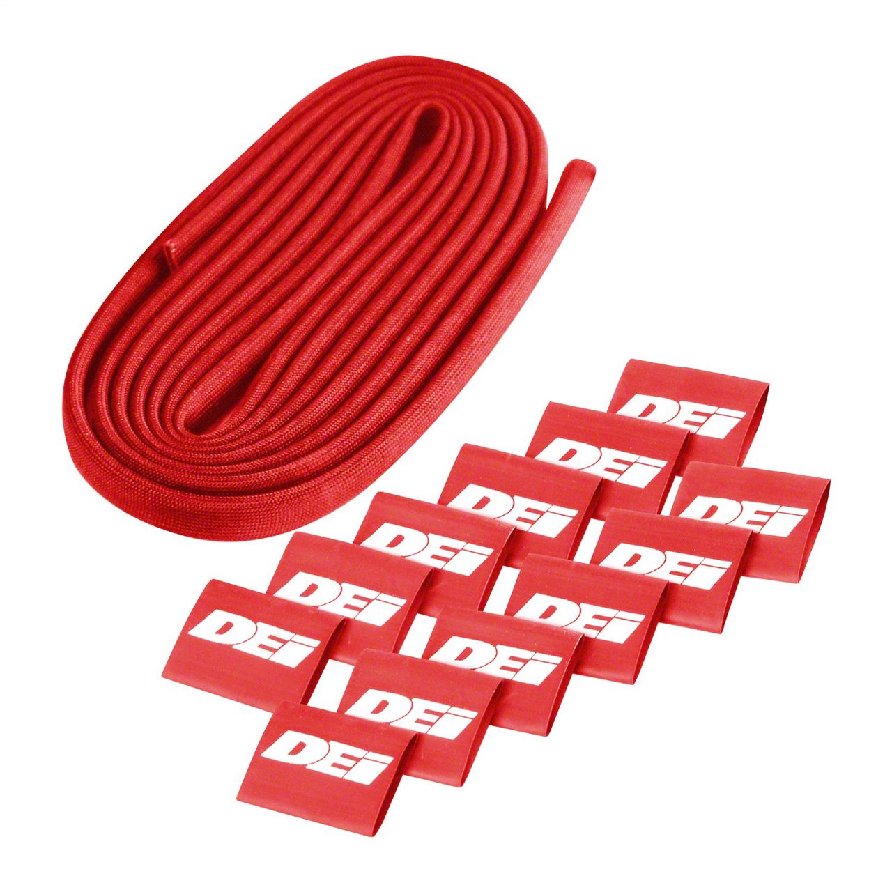 Titan Protect-A-Wire Kit; 4-Cylinder; Red (Universal; Some Adaptation ...