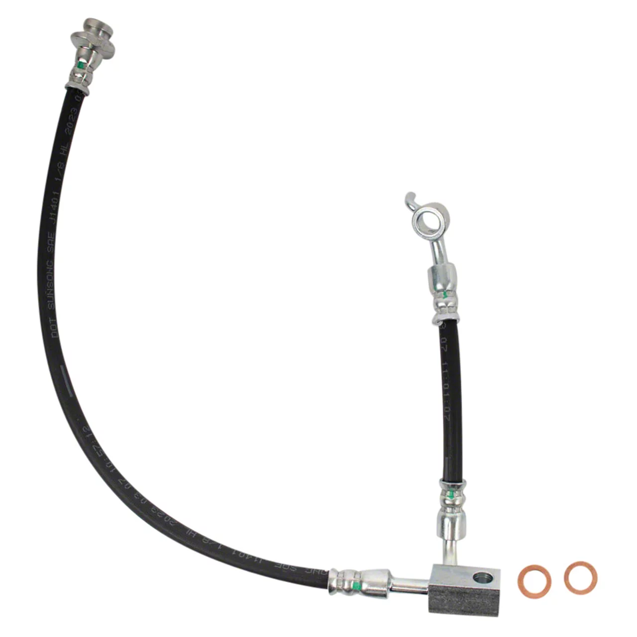 Titan Rear Brake Hose Set (08-19 Titan) - Free Shipping