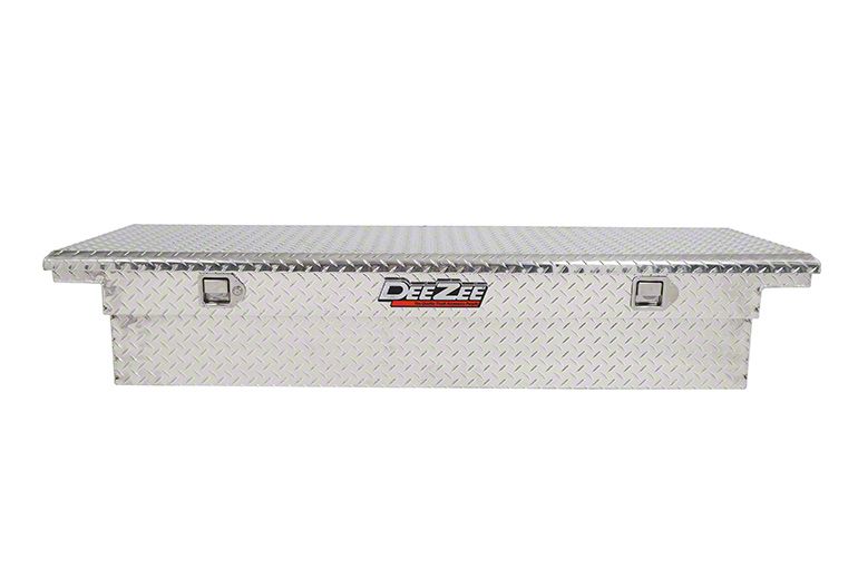 Titan Red Label Series Low Profile Single Lid Crossover Tool Box; Brite ...