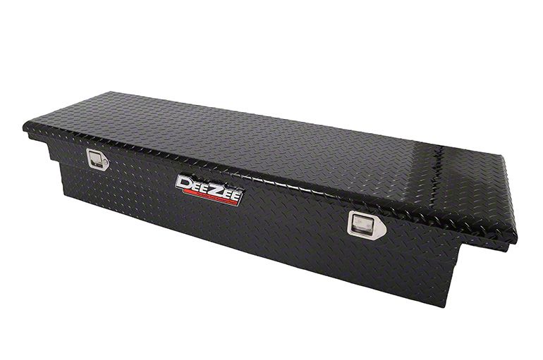 Titan Red Label Series Low Profile Single Lid Crossover Tool Box; Gloss ...