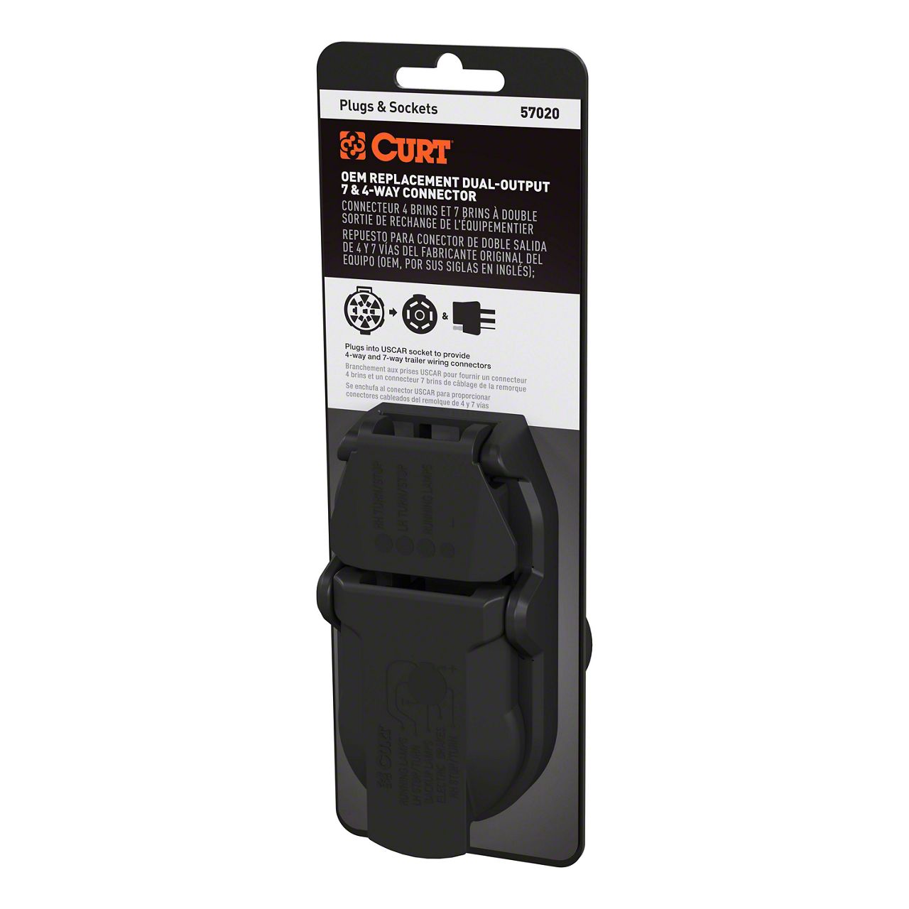 Titan Replacement Dual-Output 7 and 4-Way Connector (04-24 Titan ...